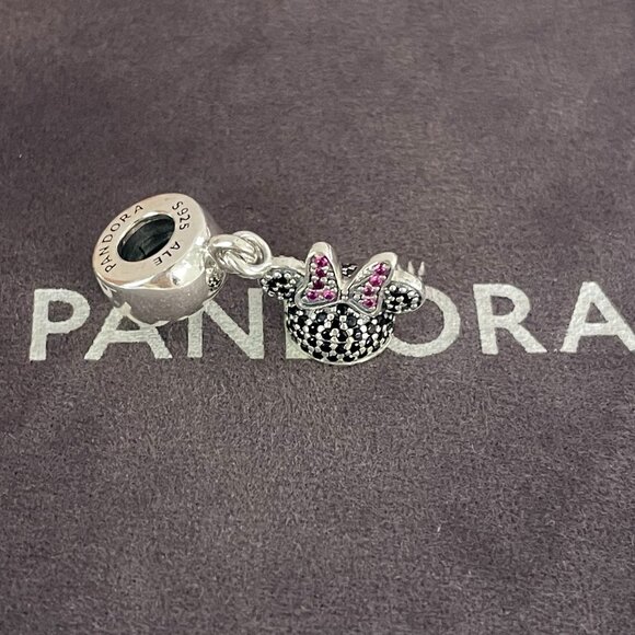 Pandora | Jewelry | Pandora Disney Minnie Mouse Sparkling Ear Hat Charm ...